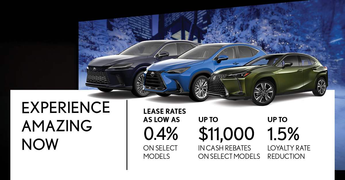 New Lexus Promotions | OpenRoad Lexus Port Moody